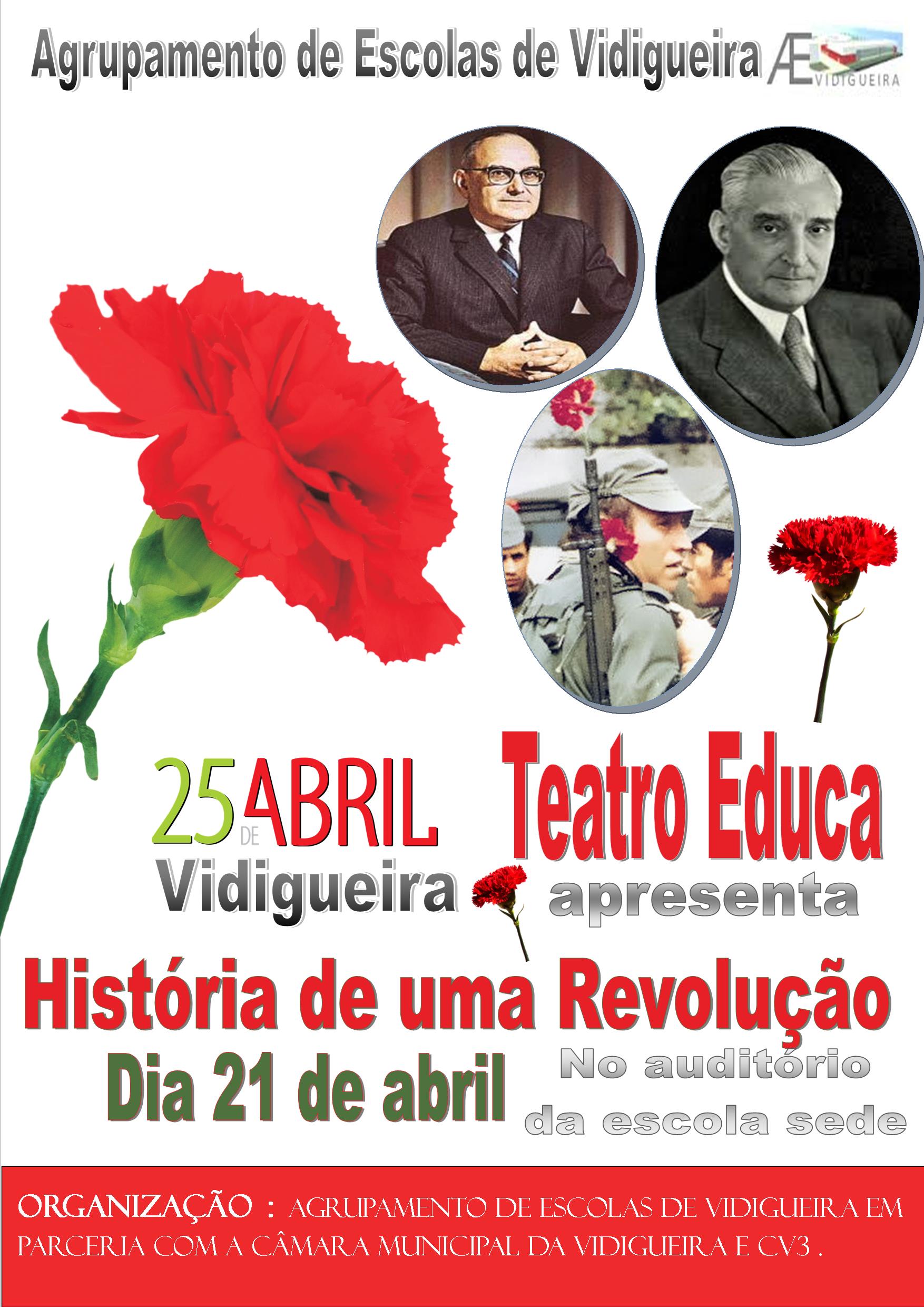 " 25 de abril- História da Revolução"
